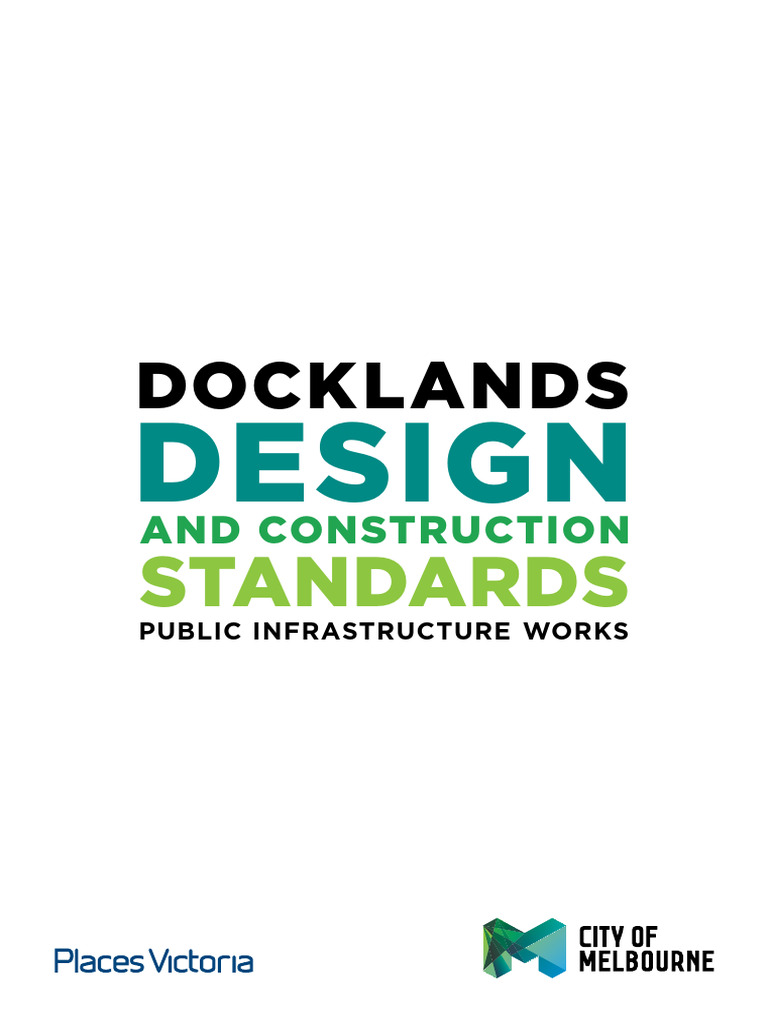 Docklands Design & Construction Standards | PDF | Melbourne | Cycling ...