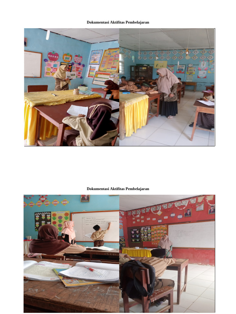 Dokumentasi Aktifitas Pembelajaran | PDF