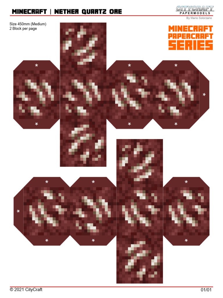 Blocks Ore Nether Quartz | PDF