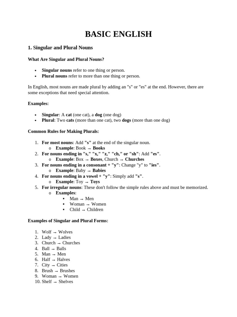 BASIC ENGLISH | PDF | Grammatical Tense | Perfect (Grammar)