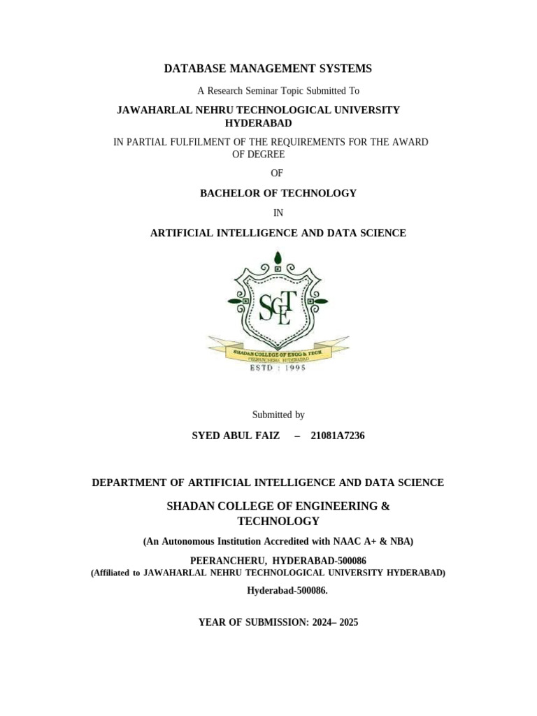 SAMPLE[1] | PDF | Databases | Relational Database