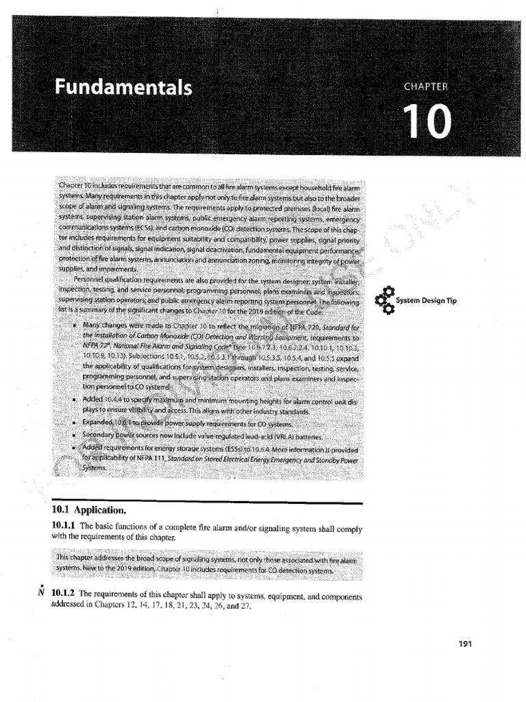 Nfpa 72-2019-Chapter-10-12 | PDF
