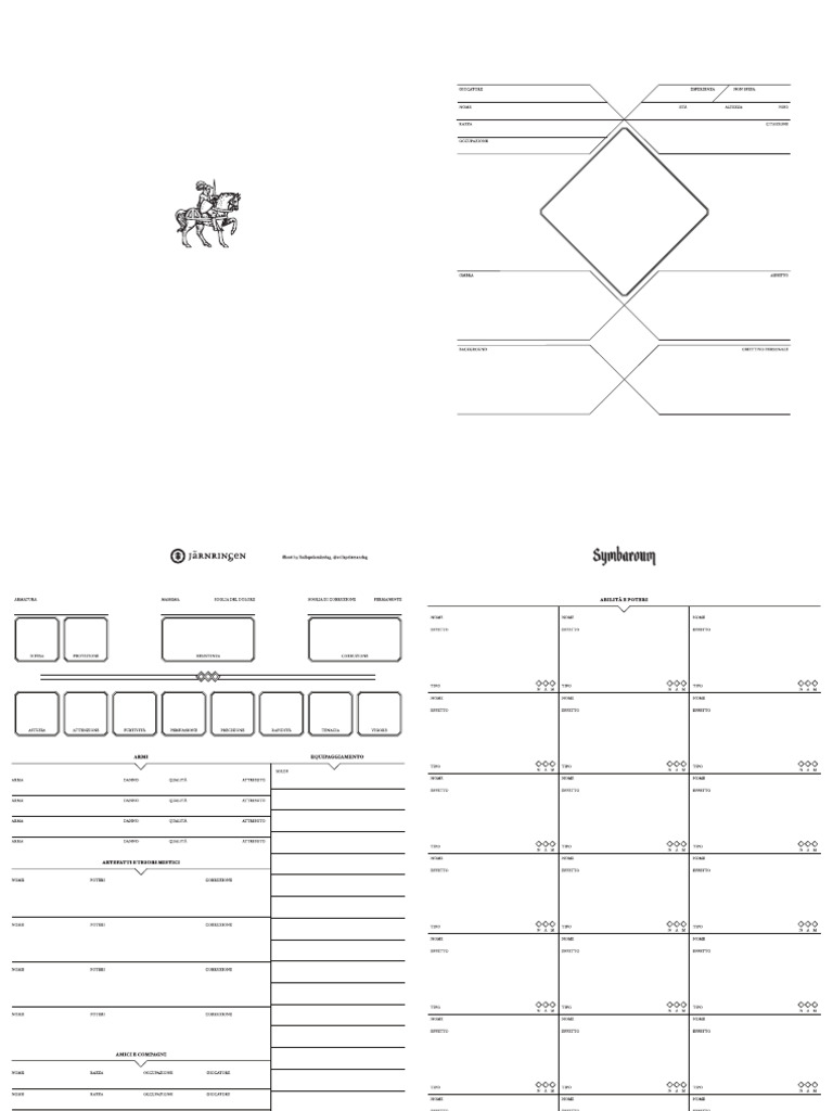 Symbaroum Libretto Mini | PDF