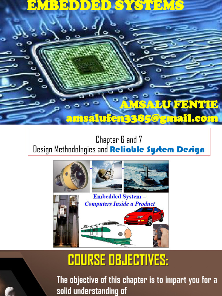 Embedded System Chapter-6&7 | PDF | Central Processing Unit | Reliability Engineering