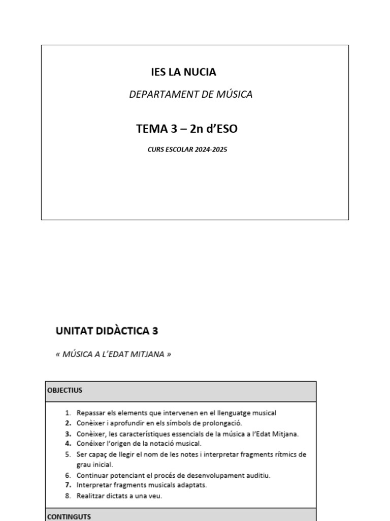TEMA 3 - 2n dESO | PDF