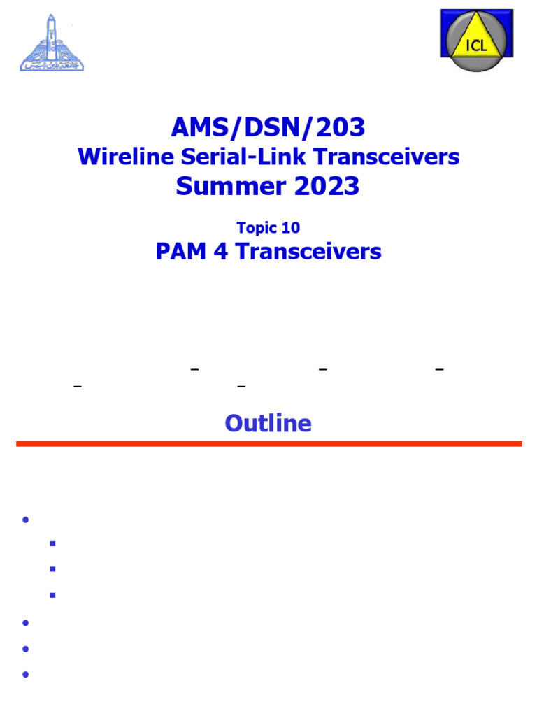 PAM4 Transceivers Overview | PDF | Electronic Engineering | Radio ...