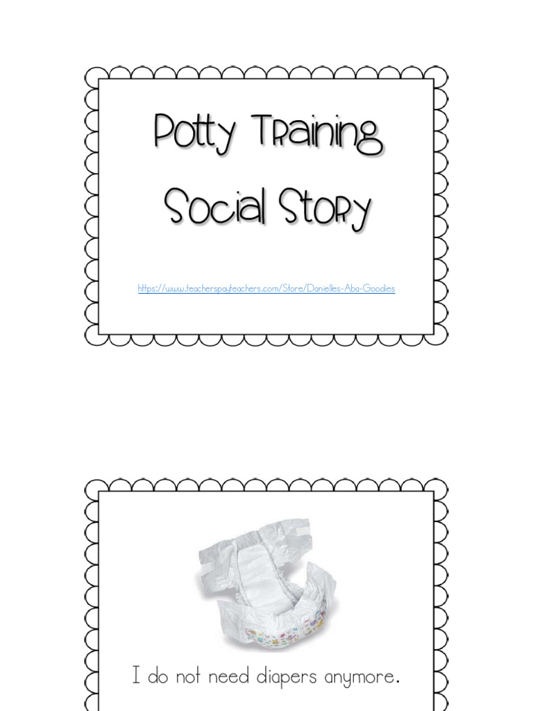Toilet1 SocialStoryforPottyTrainingToiletingFreebie-1 | PDF