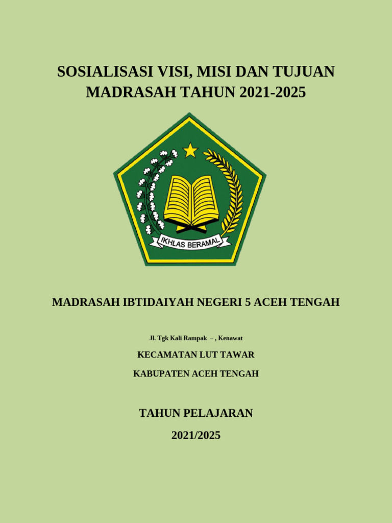 OK-FIX Cover Visi Misi | PDF