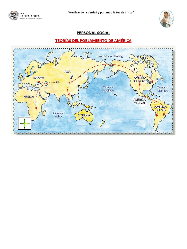 Teorías del Poblamiento de América | PDF | Américas