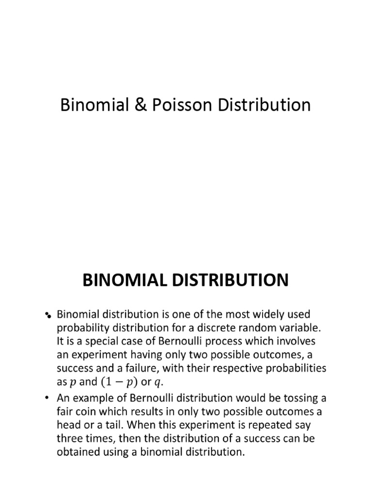UNIT 3 PART 3 | PDF | Poisson Distribution | Teaching Mathematics