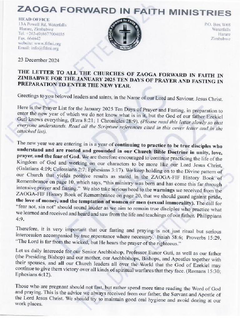 2025 - Ten Days - English | PDF