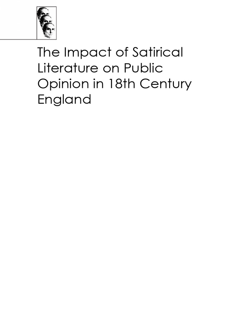 The Impact of Satirical literature | PDF | Satire | Age Of Enlightenment