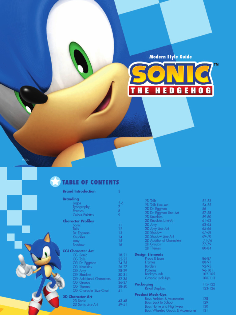 Modern Sonic Styleguide LR | PDF