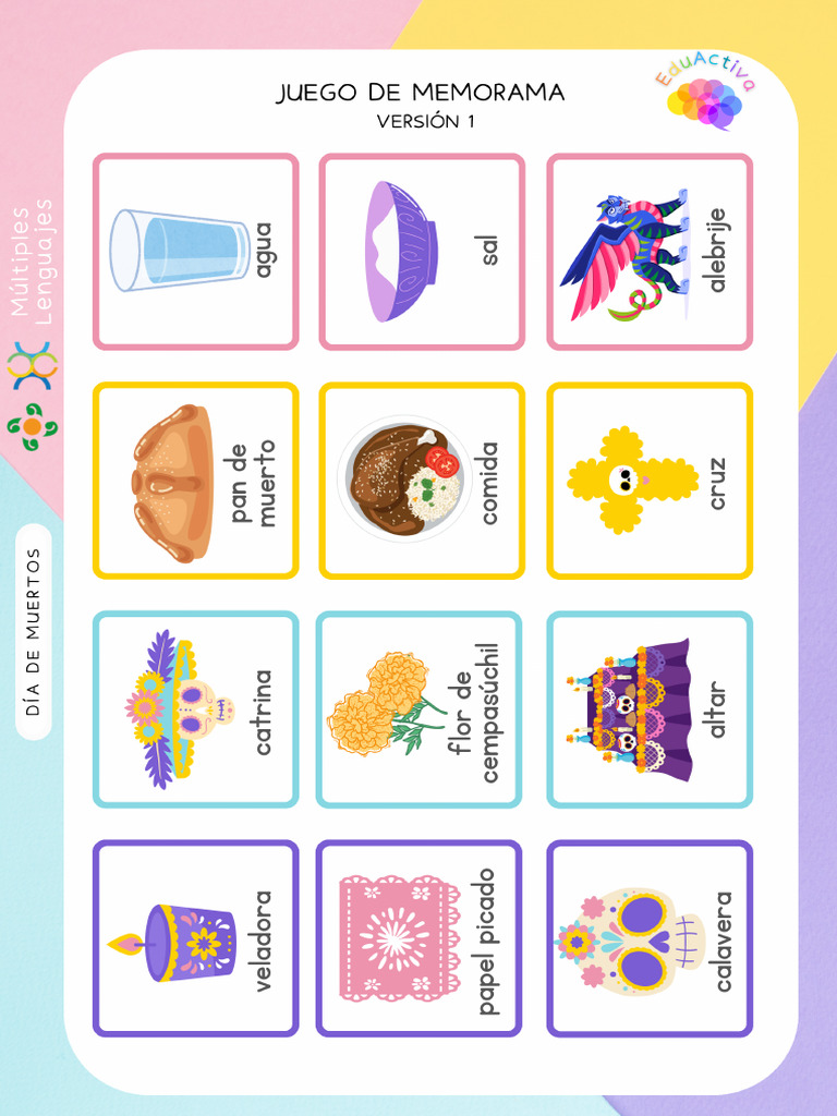 Memorama Dia de Muertos | PDF