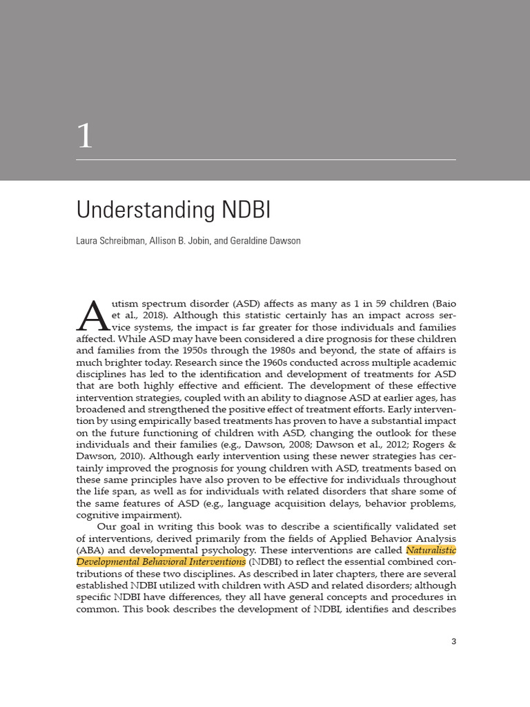 (1) AUTISM TEXTBOOK YvonneBruinsmaM 2020 Chapter1Understanding ...