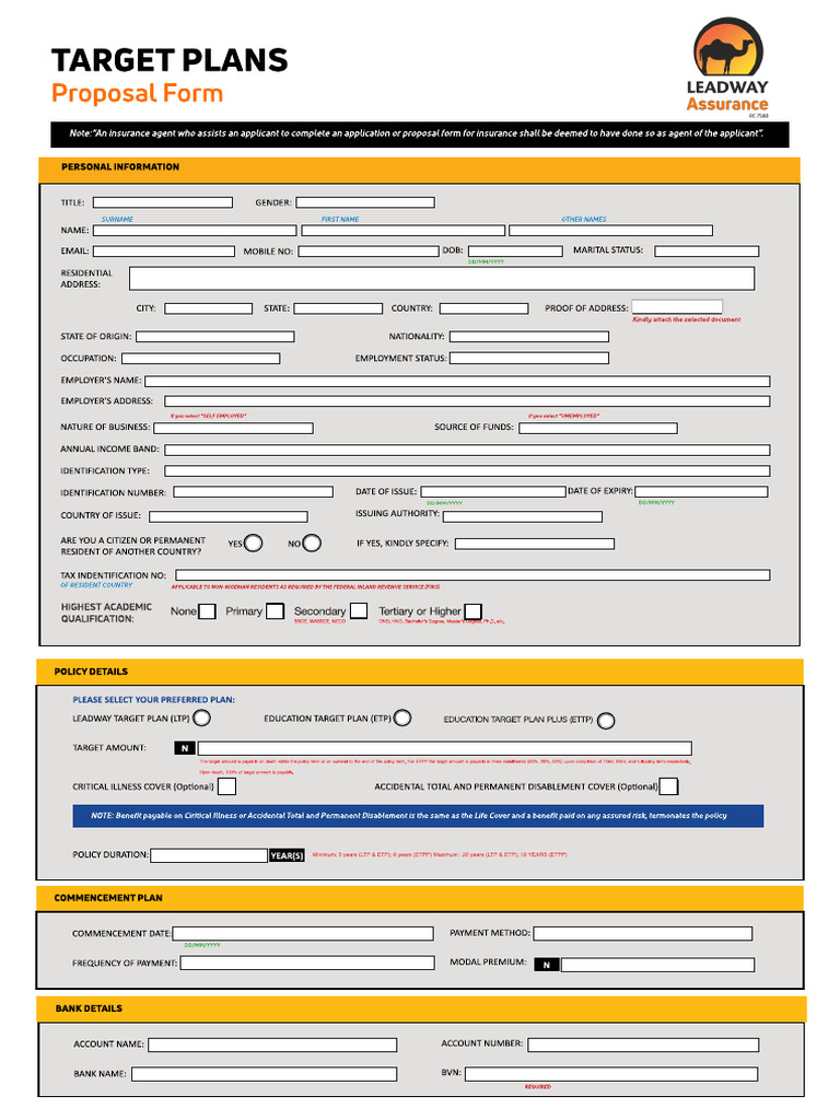 Target Plans Digitised march 2023 | PDF