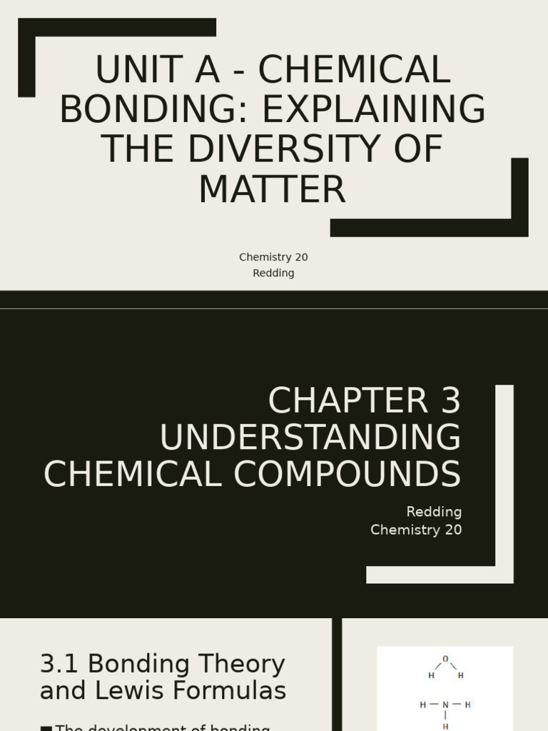 Understanding Chemical Bonding Concepts | PDF | Chemical Polarity ...