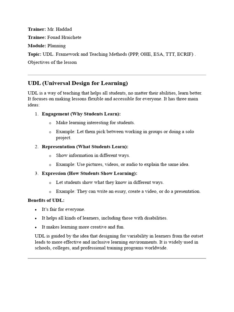 module planning | PDF | Learning | Reading Comprehension