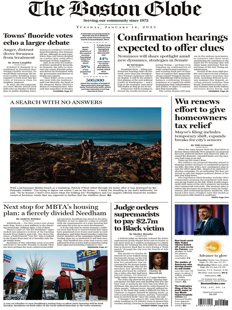 Boston Globe - 1401 | PDF