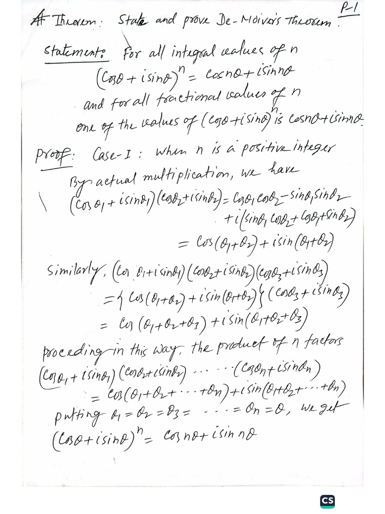 Fundamental of Mathematics (Theorem) | PDF