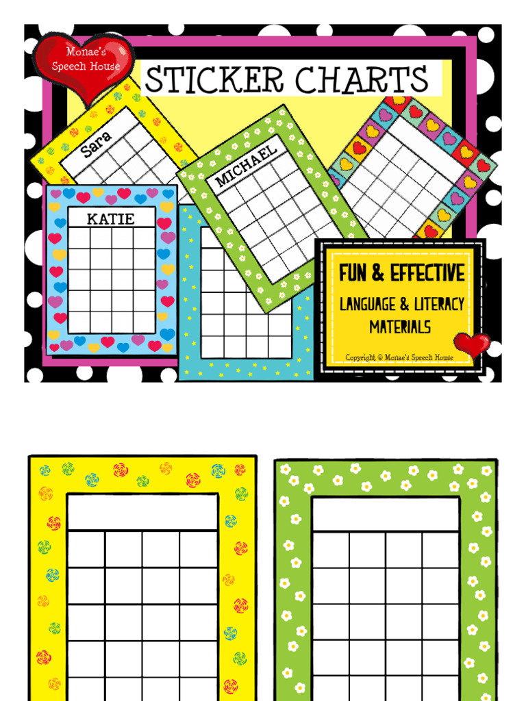 FREESTICKERCHARTS-1 | PDF