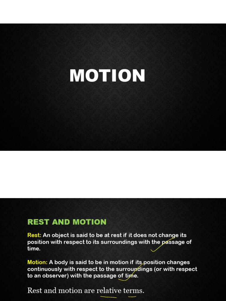 Motion Complete Notes - 18698292 - 2023 - 06 - 22 - 16 - 59 | PDF ...