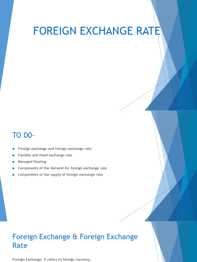 Understanding Foreign Exchange Rates | PDF | Exchange Rate | Currency ...