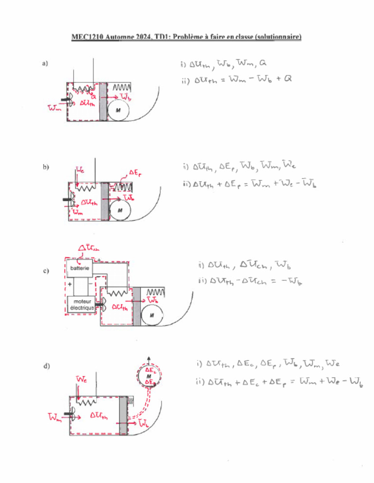 Mec1210 TD1 Classe Sol | PDF