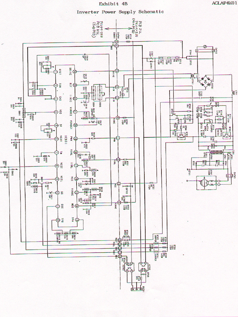 Inverter Power Supply Schematic 76960 | PDF