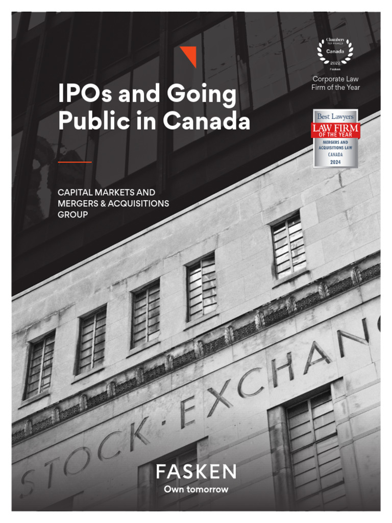 Going Public: IPOs in Canada Guide | PDF | Initial Public Offering ...