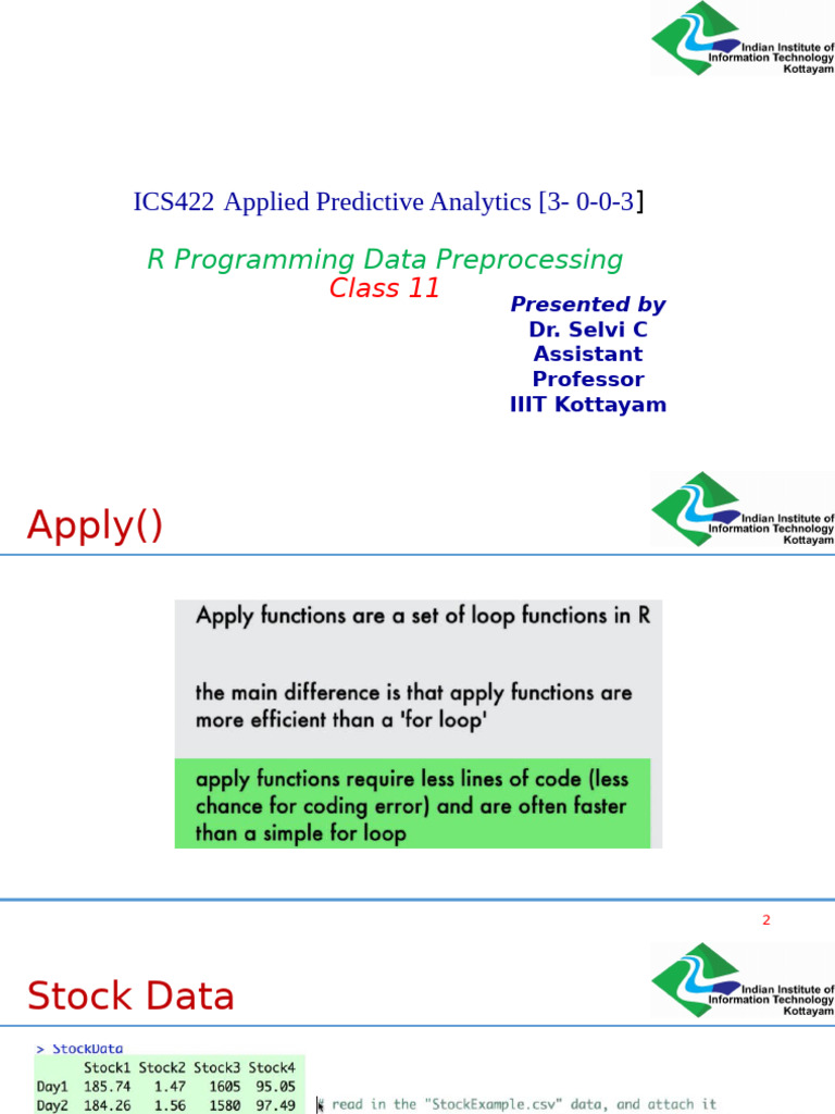 R DataPreprocessing | PDF