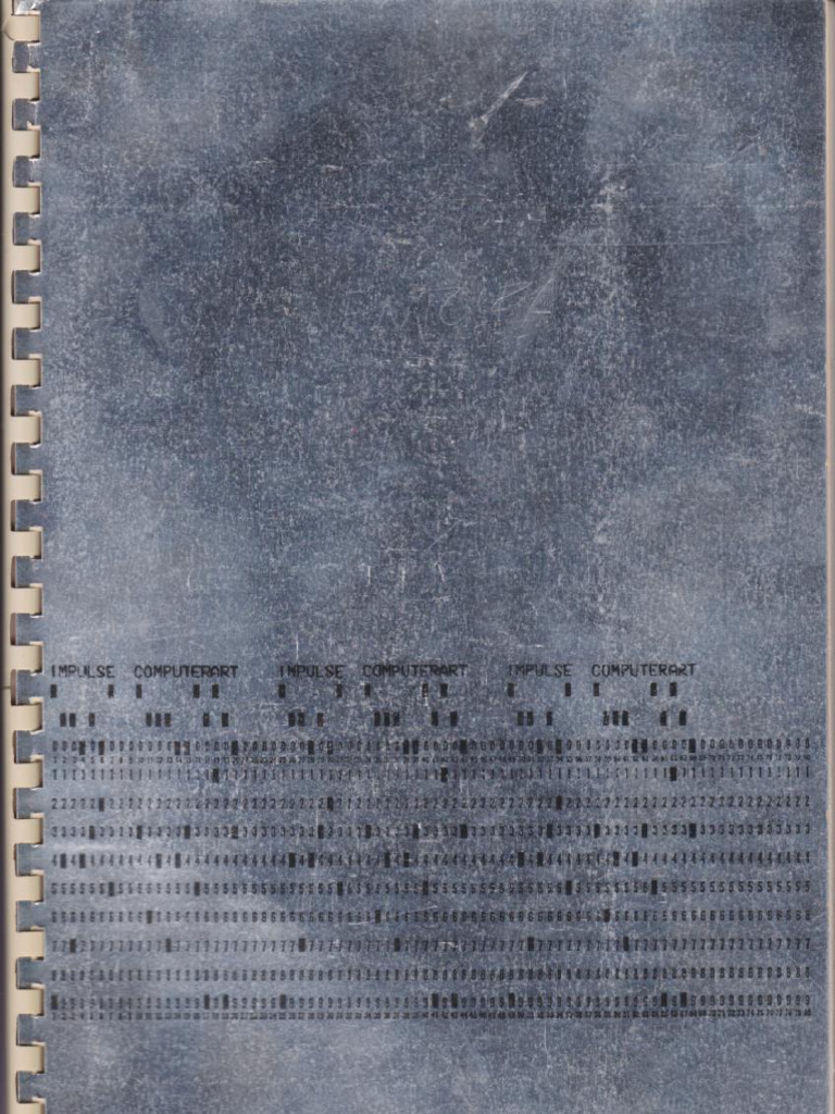 Impulse Computer Art 1974 | PDF