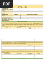 Formato Planeación Aprendizaje Servicio | PDF | Evaluación | Aprendizaje