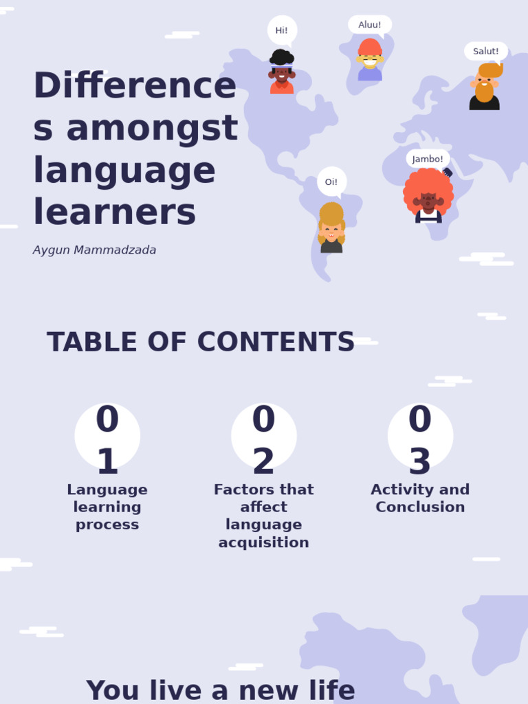 Factors Influencing Language Learning | PDF