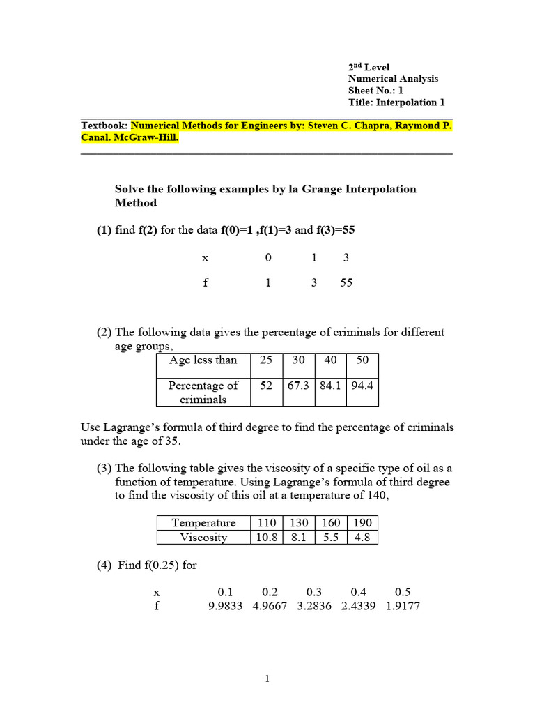 Sheet 1&2 | PDF | Algorithms | Computational Science