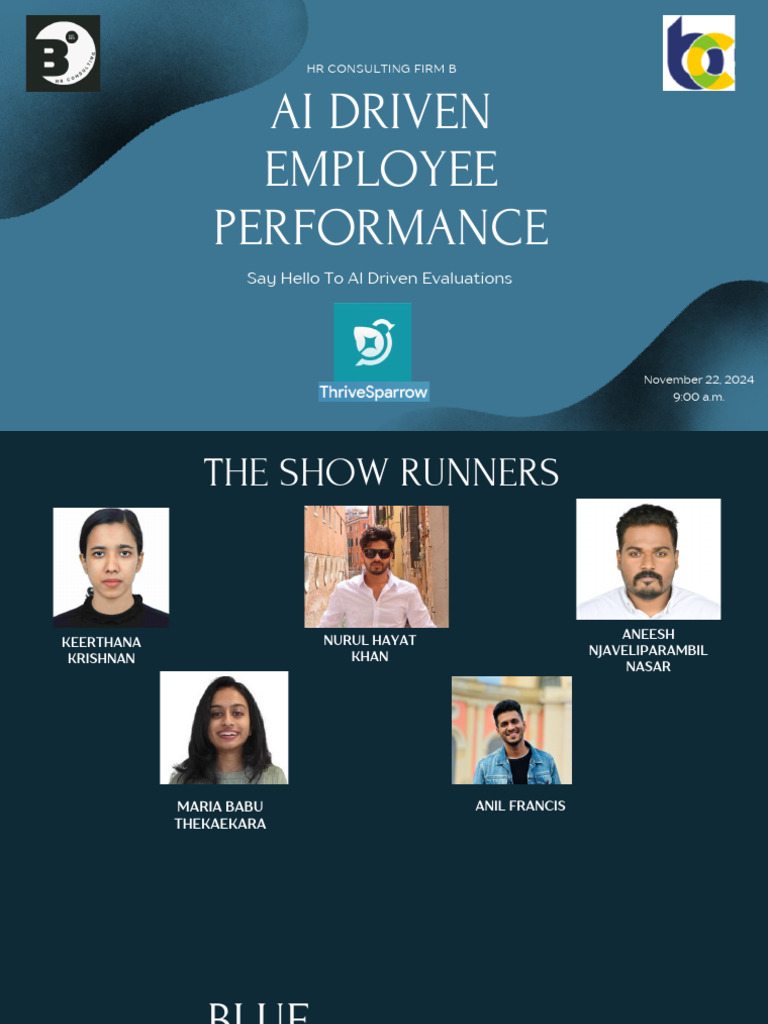Thrive Sparrow in Employee Evaluations | PDF | Artificial Intelligence ...