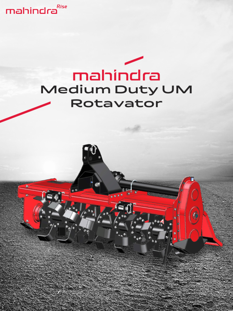 Medium Duty Rotavator - Light Weight Series PDF | PDF | Gear ...