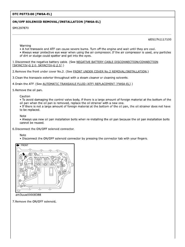 P0773 Codigo de Falla CX5 | PDF