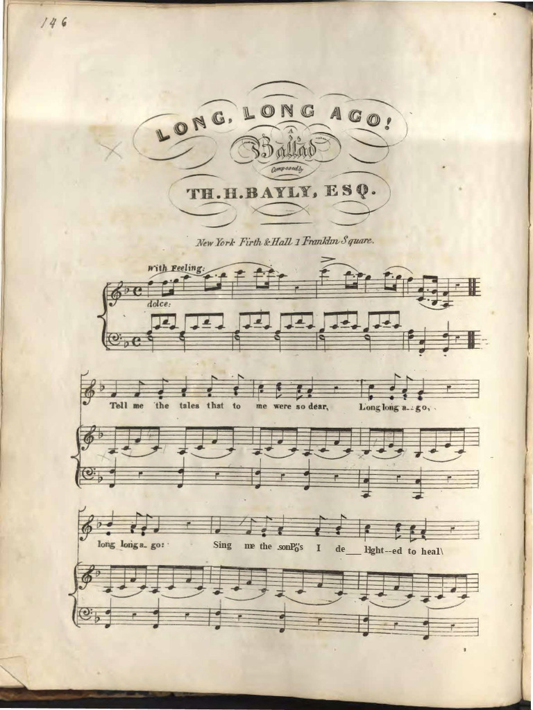 "Long Ago: A Nostalgic Love Poem" | PDF