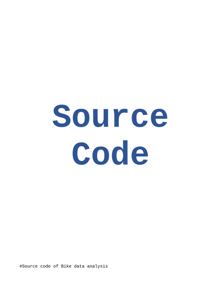 CODING & OUTPUT Bike Data Analysis | PDF | Motorcycle | Motorcycling