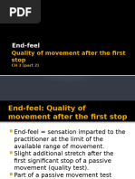 Understanding Physiological End Feel | PDF | Anatomical Terms Of Motion ...