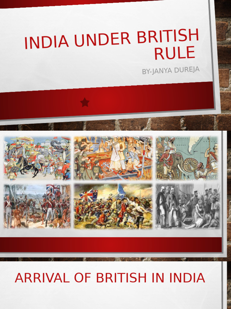India Under British Rule | PDF