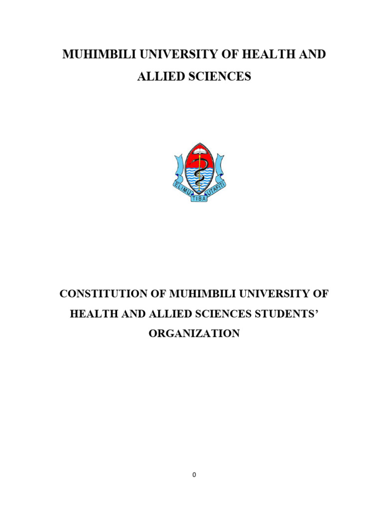 MUHASSO Constitution Overview | PDF | American Government | Presidents ...