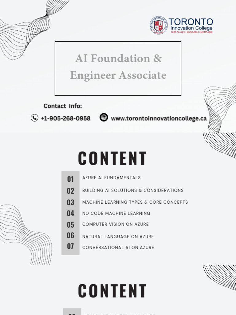 Azure AI Engineer Associate Course | PDF | Artificial Intelligence ...