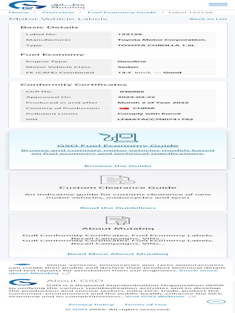 Toyota Corolla GSO | PDF