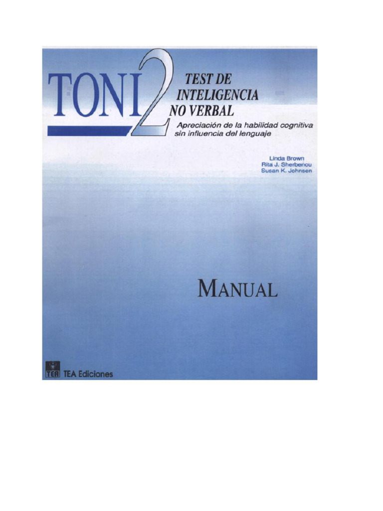 Manual Tony-2 Parte 1 | PDF