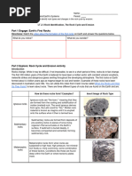 Rock Cycle Comic Strip | PDF | Rock (Geology) | Sedimentary Rock