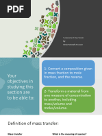 Sch1206 Mass Transfer - I Unit 1 Diffusion Prepared By: Dr.S.Sathish - 1 | PDF | Diffusion ...