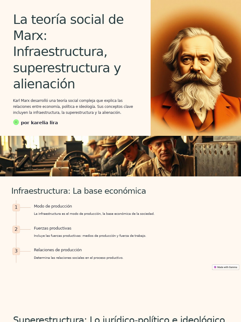 Marx: Infraestructura y Alienación | PDF | La teoría de la alienación ...