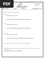 CorbettMaths Density Calculations | PDF
